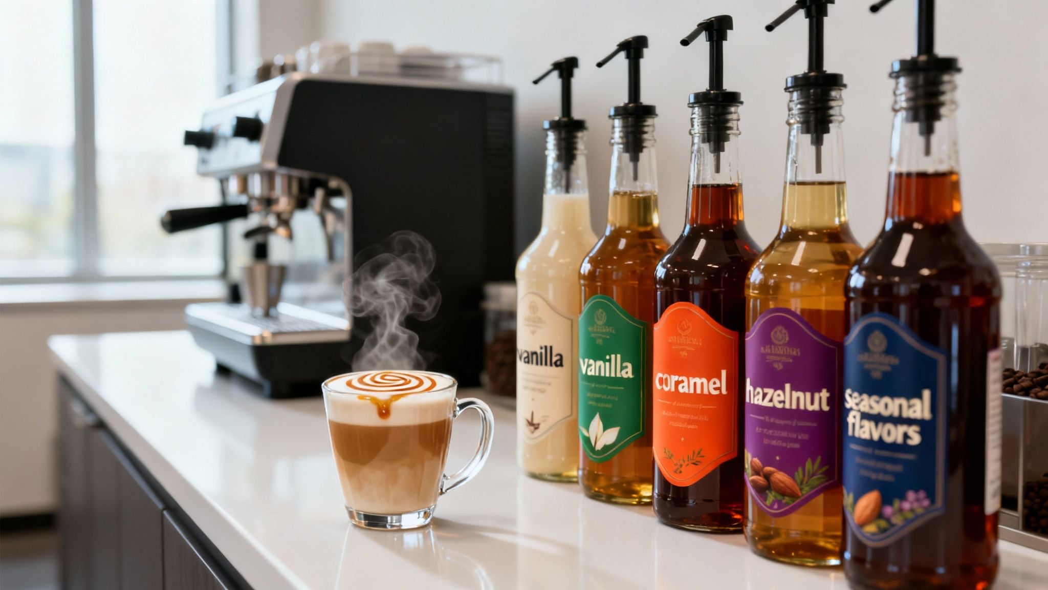 Unlocking Flavour Your Guide to Coffee Syrups UK – Ue Coffee Roasters