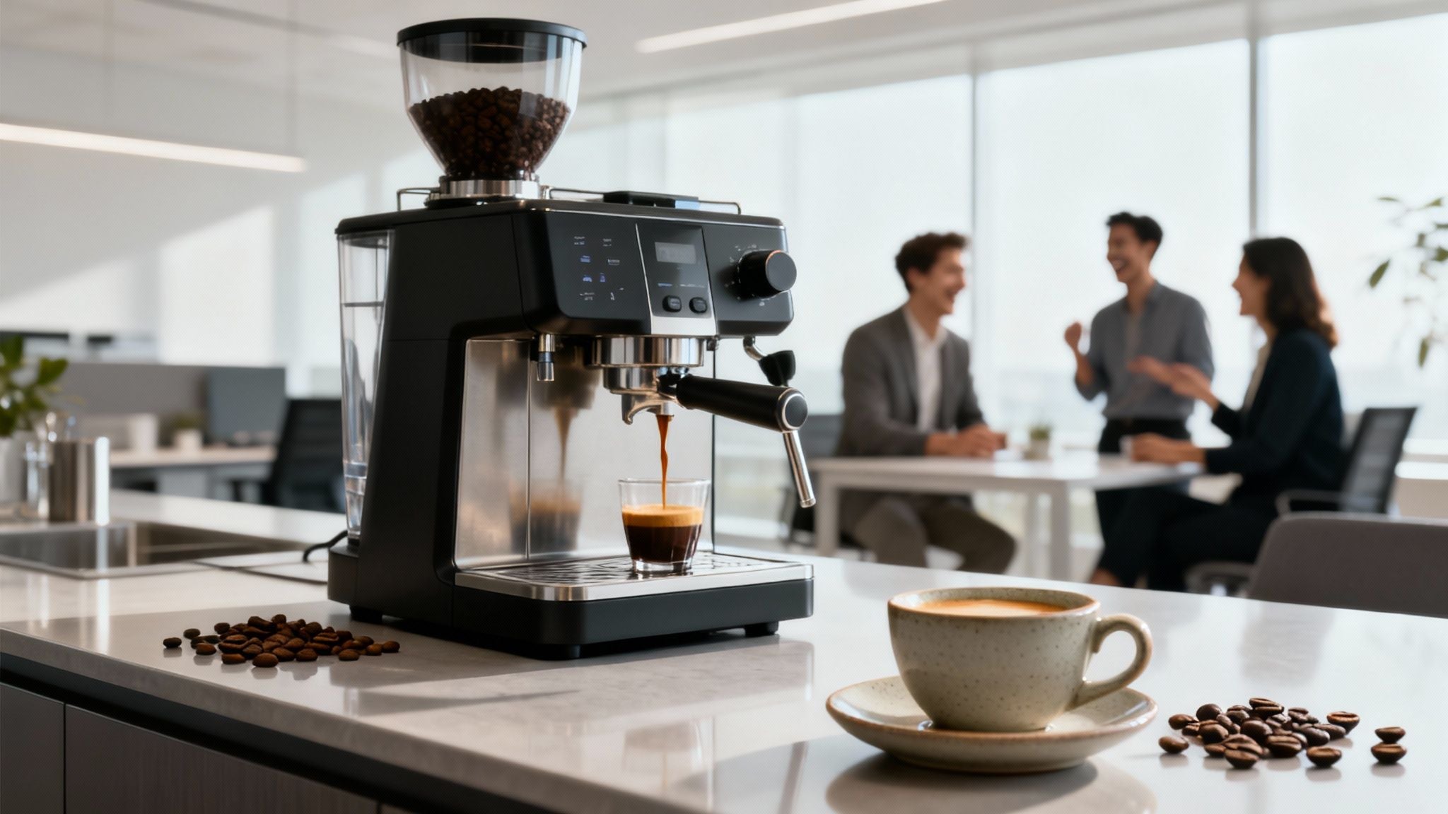 Choosing the professional bean to cup coffee machines – Ue Coffee Roasters