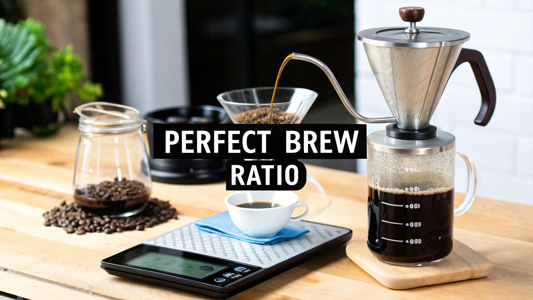 Mastering the Coffee Water Ratio – Ue Coffee Roasters