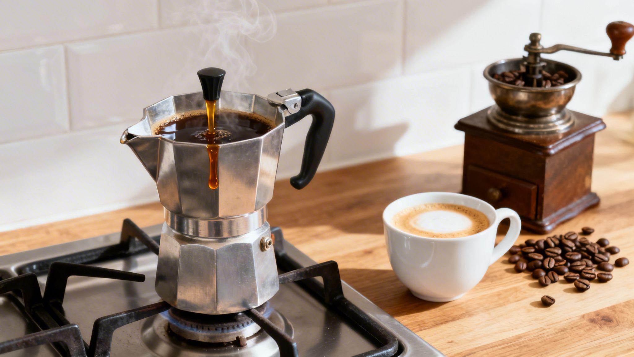 How to Master Moka Pot Coffee for Rich Stovetop Brews – Ue Coffee Roasters