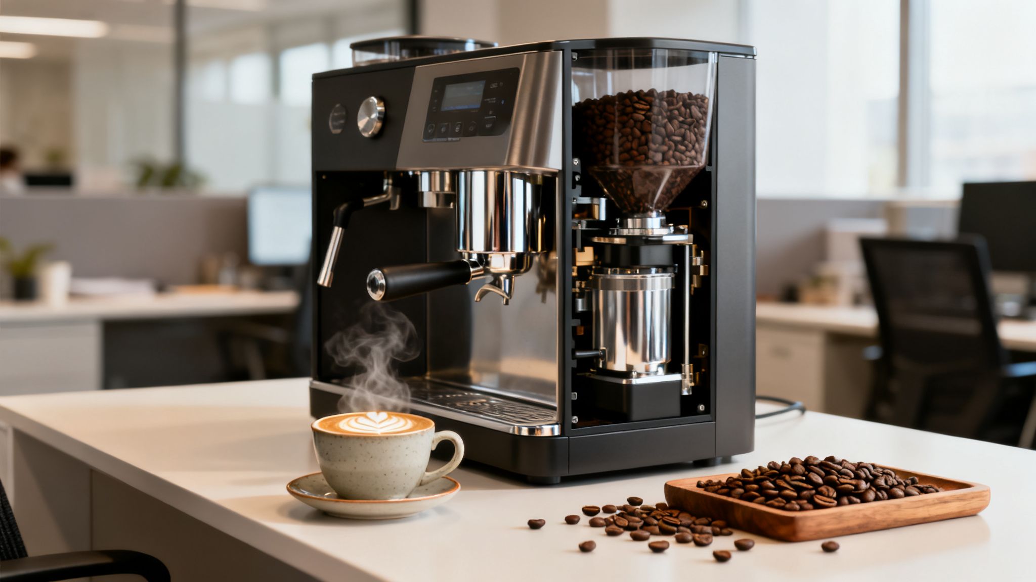 What Is a Bean to Cup Coffee Machine and How Does It Work? – Ue Coffee ...